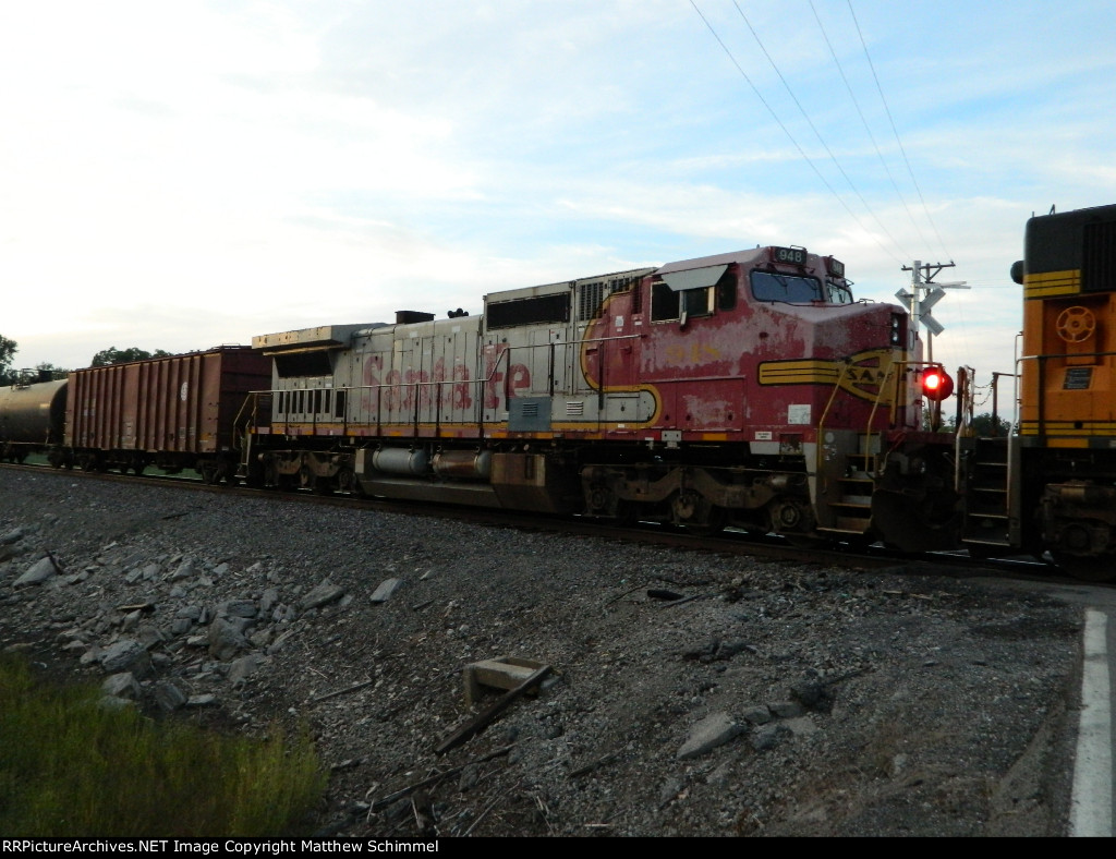 Faded Ex-Santa Fe C40-8W!